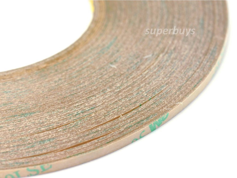 3M 3mm 300LSE Double Sided Acrylic Adhesive Transfer Tape Sheet Multi ...