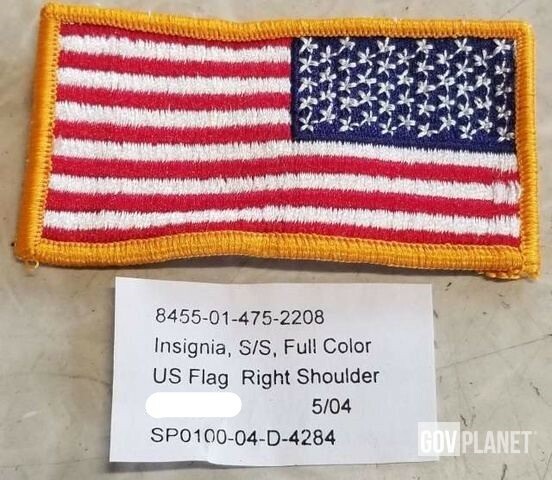 U.S. American Flag Right Shoulder Patch REAL Military not fake | eBay