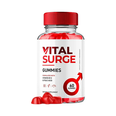 Vital Surge Male Gummies, Vital Surge Gummies for Performance - 60 ...