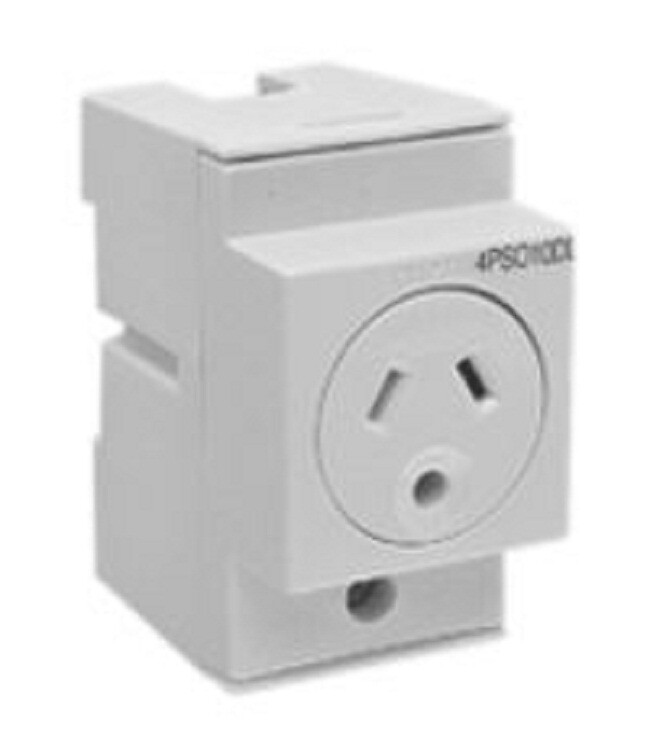 Clipsal SOCKET OUTLET 250V AC 10A 3-Pins Round Earth 2-Poles DP Auto ...