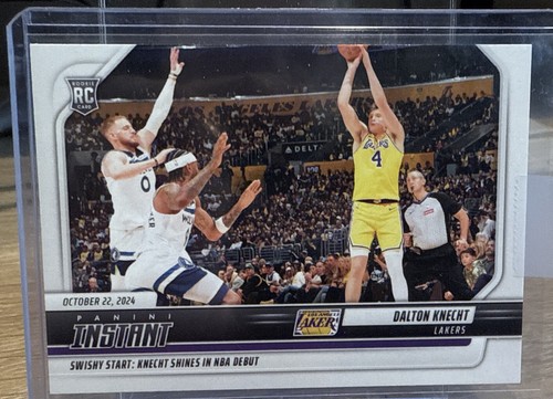 Dalton Knecht 2024-25 Panini Instant #24 NBA Debut Rookie Card RC ...