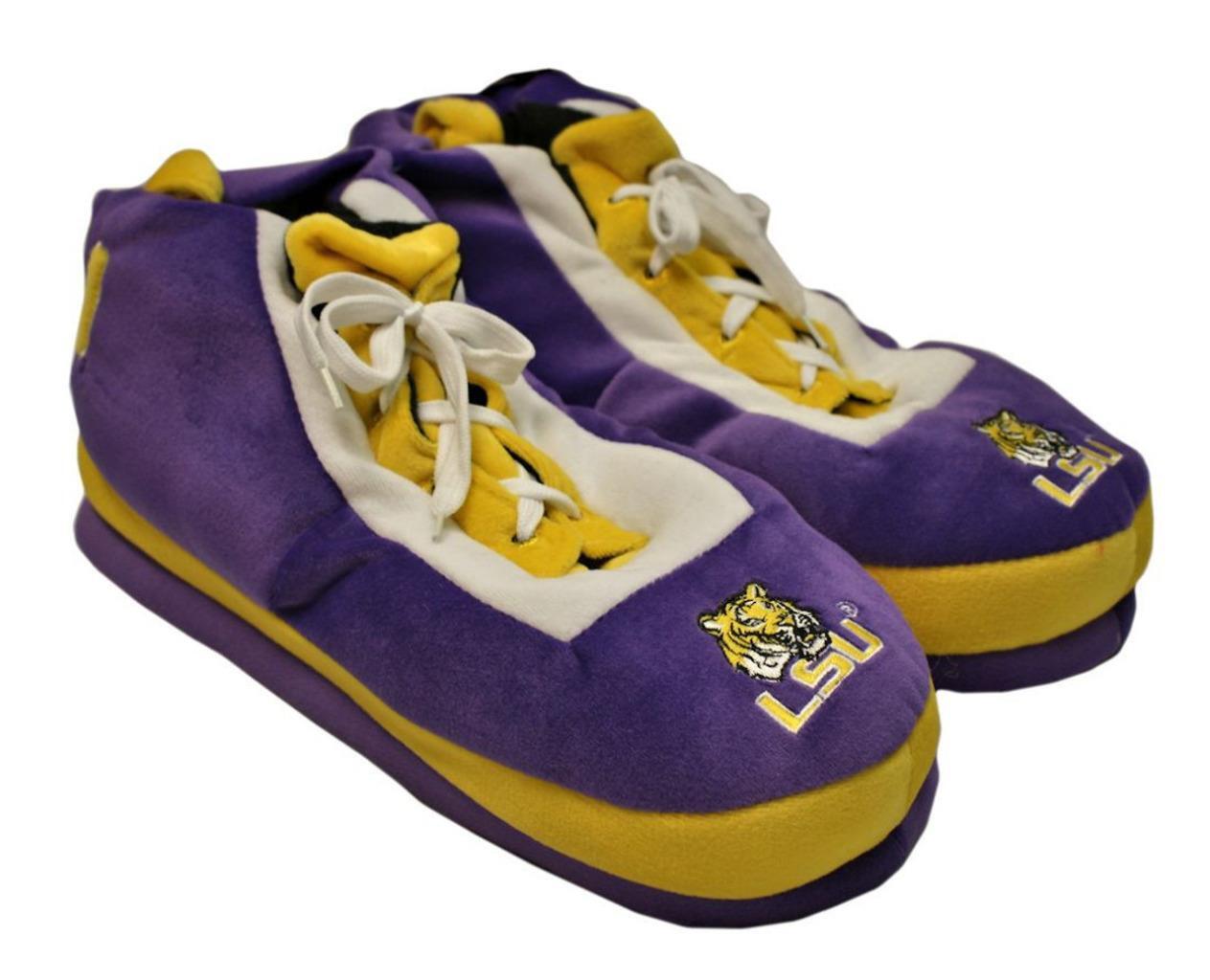 LSU Tigers Size Large Men's Sneaker Slippers [NEW] NCAA Tennis Shoes ...