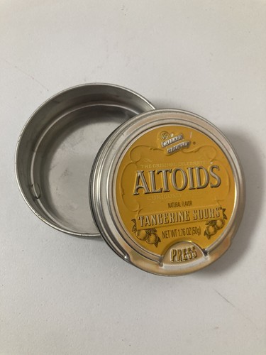 Vintage Altoids Tangerine Sours Collector Tin-Empty | eBay