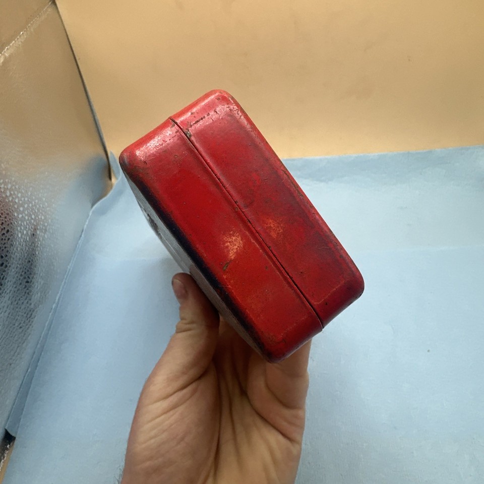Vintage New Britain Tools - 3/8” Drive Socket Set Case - Empty Red ...