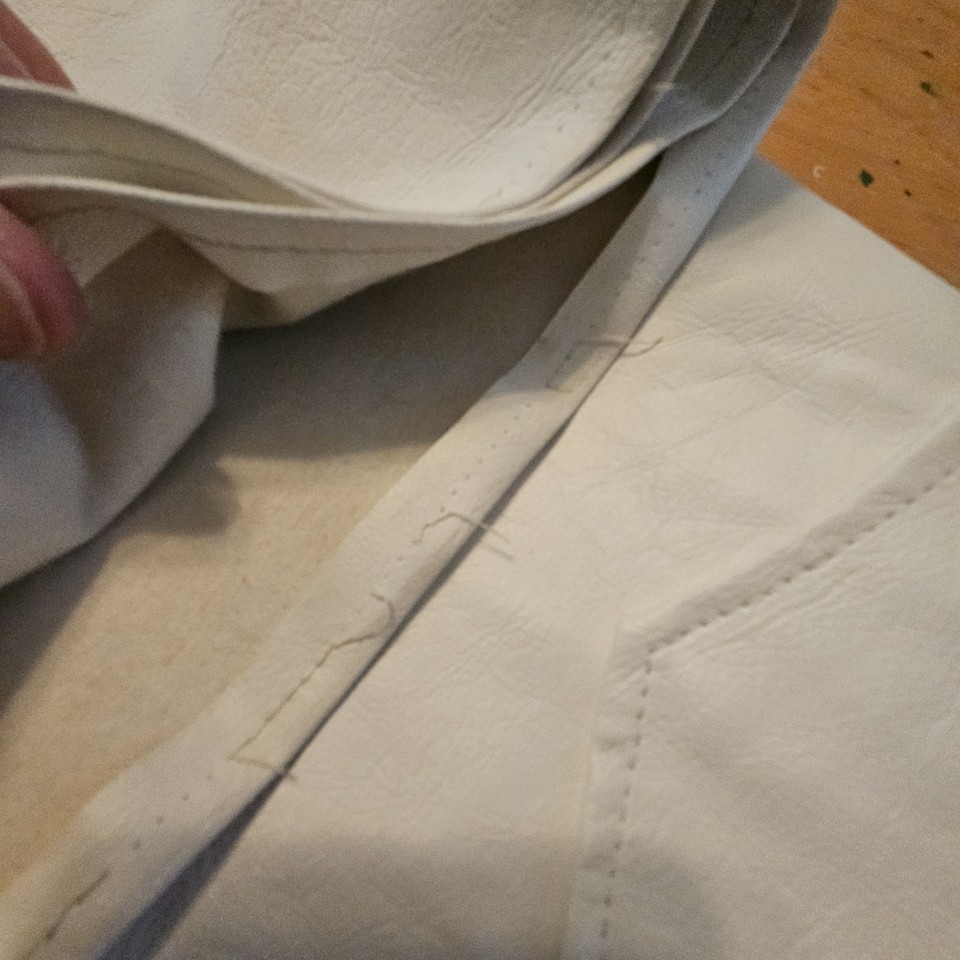 Vintage Turtle Bay A Div. Of Jonathon Logan Vinyl White Skirt Sz 2 60's ...