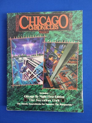 Chicago Chronicles Volume 1 - Vampire the Masquerade WW2234 | eBay