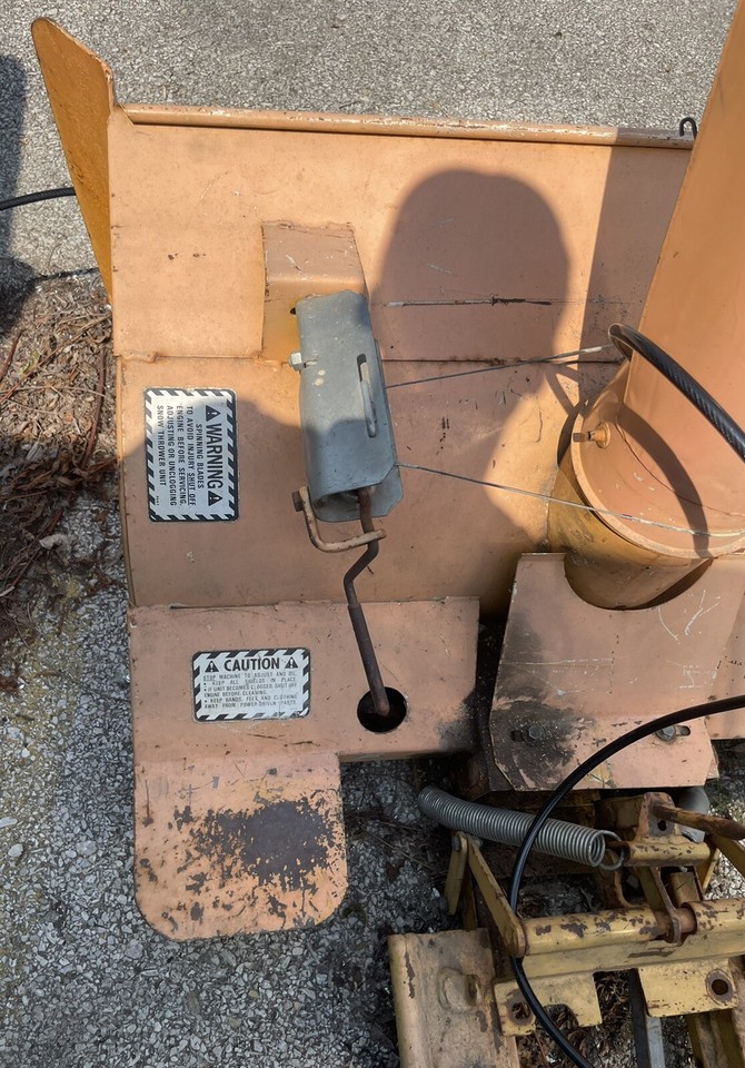 Walker Mower Snow Blower Plow Implement PTO Driven Attachment | eBay