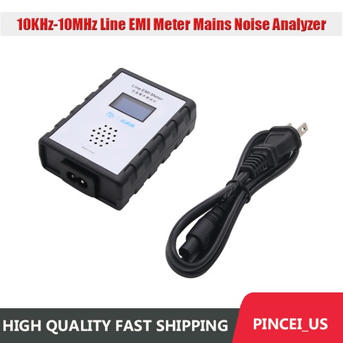 10KHz-10MHz Line EMI Meter Mains Noise Analyzer EMI Device w/ OLED ...