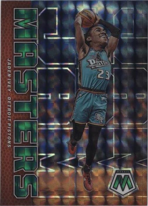 2022-23 Panini Mosaic - Jam Masters Jaden Ivey #7 Green Mosaic Prizm ...