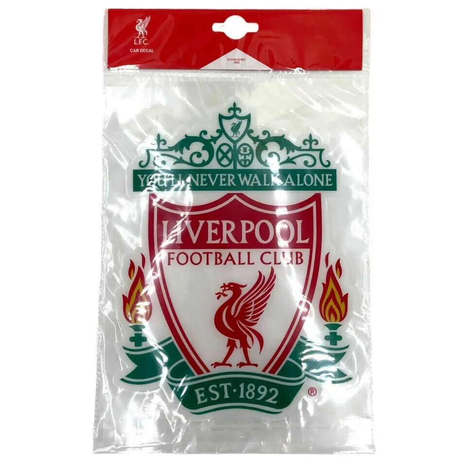Liverpool Sticker Large A4 Car Window Adhesive Badge Crest Gift ...