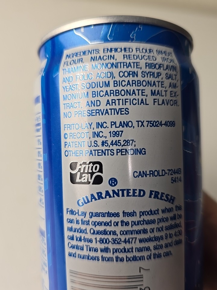 Vintage 1997 Frito-Lay Concept Vending Machine Chips Rolled Gold Soda ...