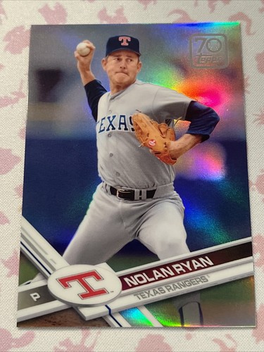 2021 Topps Series 1 Baseball Nolan Ryan 70 Years Of Topps Chrome 70YTC ...