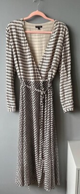 Massimo Dutti Wrap dress - Soft Viscose 10 UKs | eBay UK