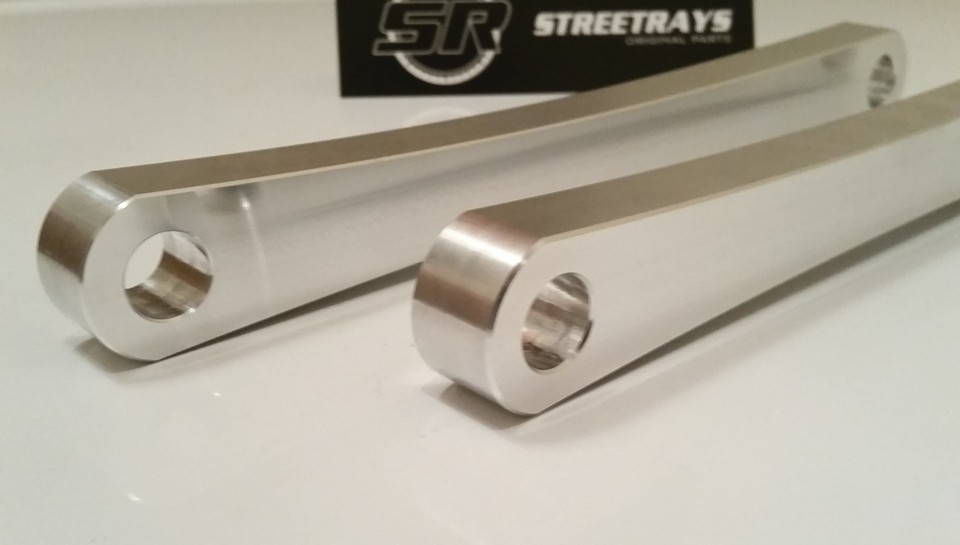 SR Harley Davidson Ironhead Sportster Lowering Bars Drag Aluminum Strut ...