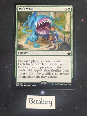 MTG Pir's Whim - Battlebond | eBay