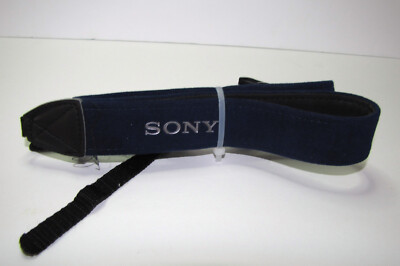 Genuine Sony Neck/Shoulder padded Vinyl Strap Gray for Camera bags | eBay