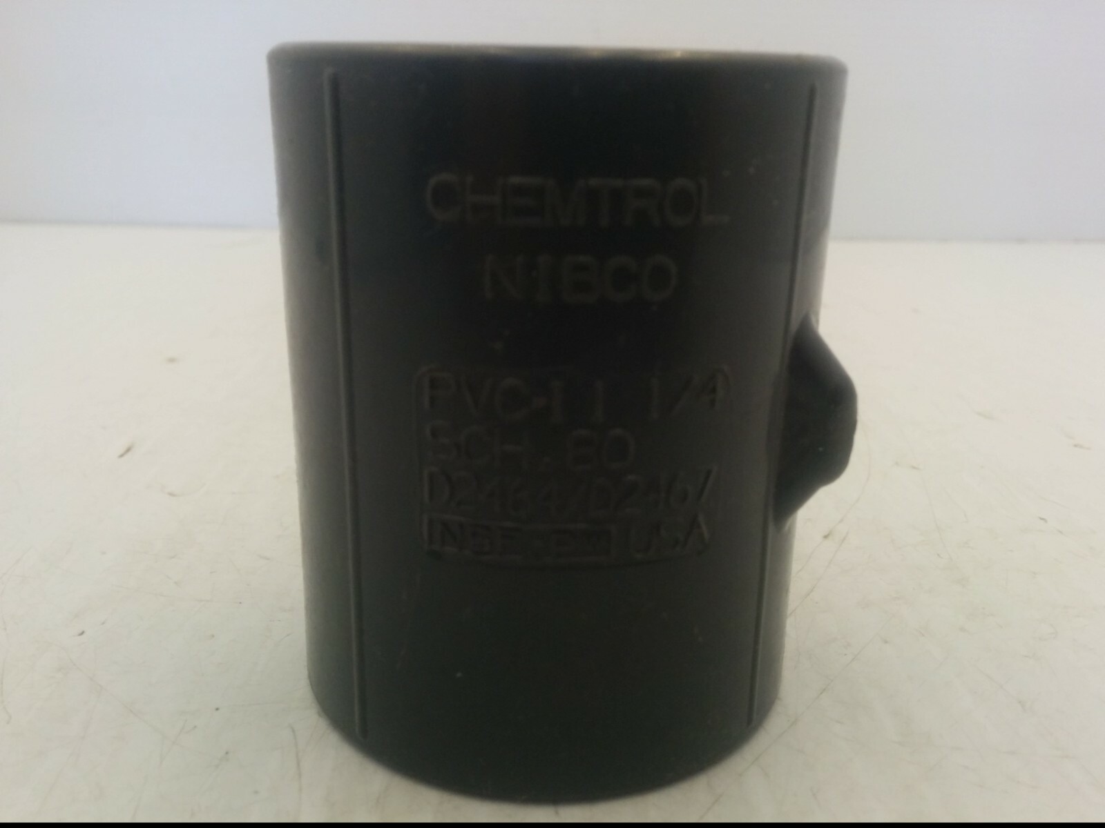 CHEMTROL-NIBCO D2464 FITTING, PVC-1 SCH.80, 1-1/4", NNB | eBay