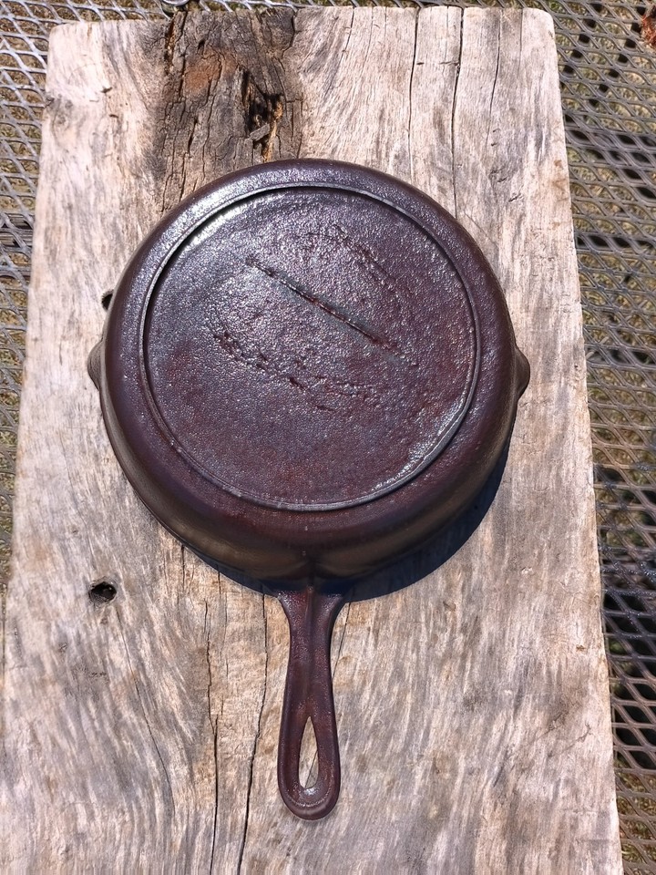 Antique Raised No. 7 Cast Iron Skillet | eBay
