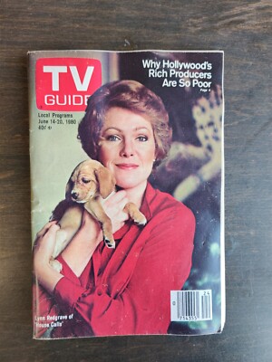 TV Guide June 14, 1980 - Lynn Redgrave -Choosing Suicide - No Label | eBay
