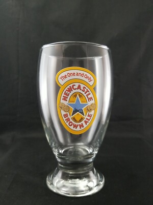 Newcastle Beer Glass The One And Only Newcastle Brown Ale | eBay UK
