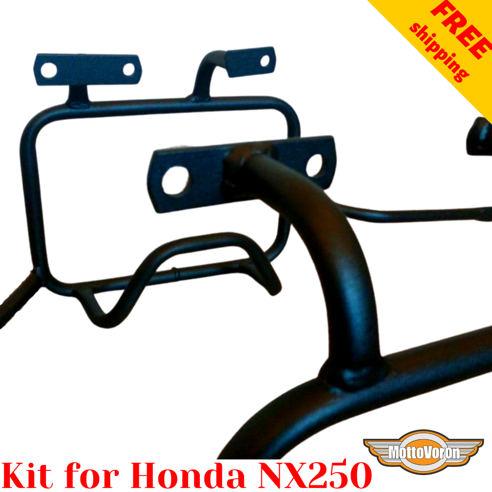 For Honda NX250 Engine guard NX250 Dominator Side carriers NX 250 ...