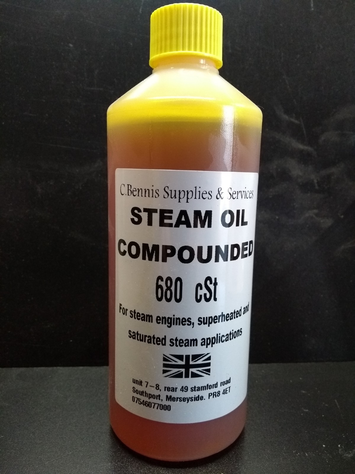 BRITISH STEAM CYLINDER OIL COMPOUNDED 680 ** FREE POST ** | eBay UK