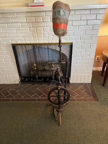 Irish Castle Antique Spinning Wheel | eBay