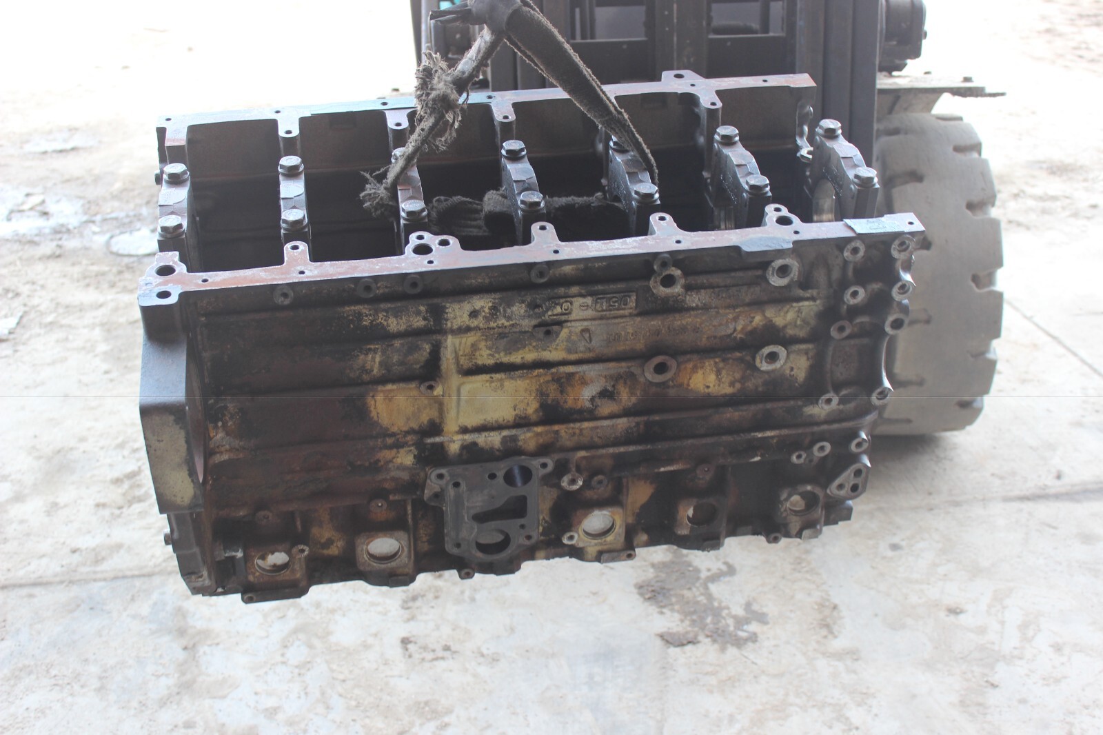 2007 MERCEDES BENZ 7.2L L6 ENGINE BLOCK P/N: R9060115101 | eBay
