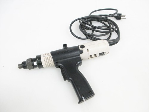 INGERSOLL-RAND DELVO ES60P INLINE ELECTRIC SCREWDRIVER & GRIP 115V PUSH ...