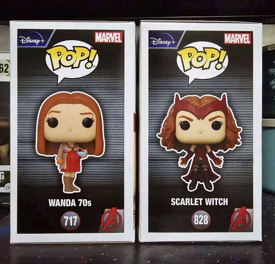 Funko Pop Wanda Vision Bundle, Wanda 70S, & Scarlet Witch | eBay