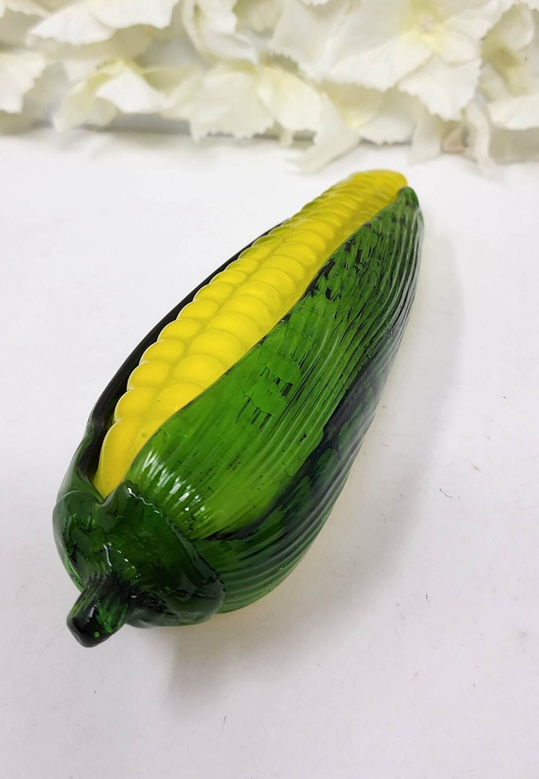 Unbranded Vintage Blown Glass Ear of Sweet Corn 7" Vegetable ...