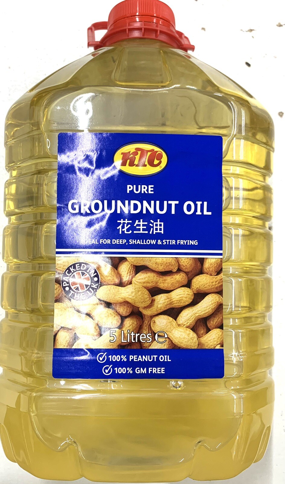 KTC 100% PURE GROUNDNUT PEANUT OIL COOKING OIL 5 LITRES PREMIUM QUALTY ...