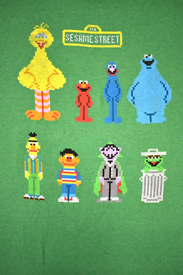 Patterns Sesame Street Characters Which Retired Sesame Street