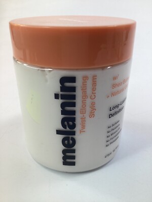 Melanin Haircare Twist Elongating Style Cream Shea Butter Oils 16 oz ...