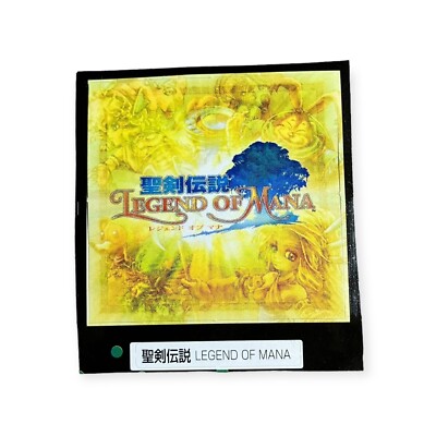 Sony PlayStation 1 PS1 Legend Of Mana 1999 VTG Vintage Memory Card ...