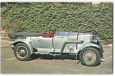 Postcard Cunningham Auto Museum - 1922 VAUXHALL 30/98 OE VTG FCP. | eBay
