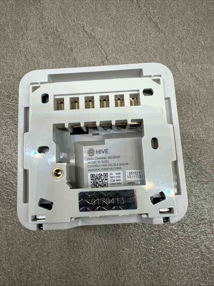 Hive Dual Channel Receiver SLR2c – Wired – Used | eBay UK