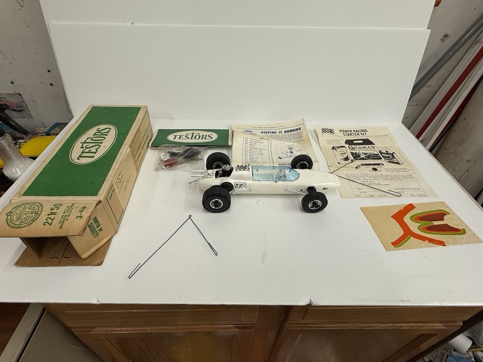 Testor Gas Powered Sprite Tether Indy Racecar. Never Ran Or Had Fuel In ...