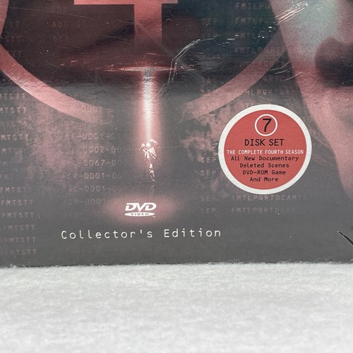 The X-FIles Complete Fourth Season 4 (DVD 2001 7-Disc Boxed Set) NEW ...