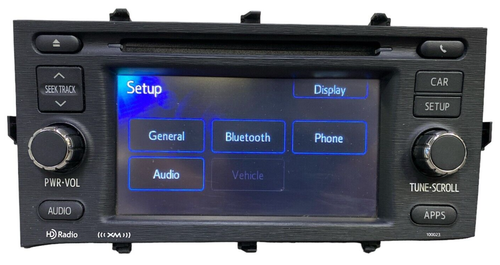 2012 2013 2014 Toyota Prius C Radio Touchscreen Display Face ID# 100023 ...