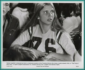 TERESA LAUGHLIN in "The Trial of Billy Jack"- Original Vintage PORTRAIT ...