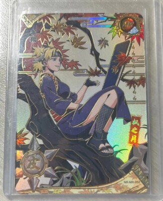 The Beautiful Super Rare MR Naruto Kayou Card NR-MR-052 - Temari | eBay