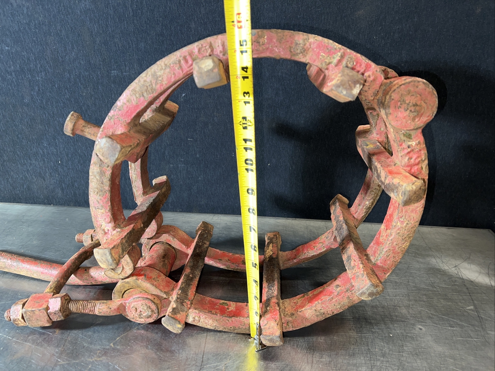 TIPTON 12” CAGE TYPE PIPE WELDING ALIGNMENT CLAMP | eBay