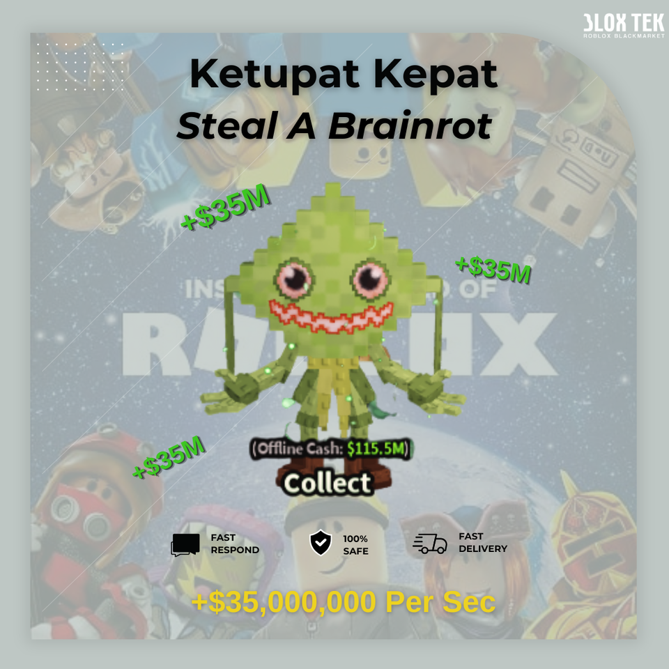 STEAL A BRAINROT | All Secrets | Brainrot | 24/7 DELIVERY🚀SAB Burguro ...