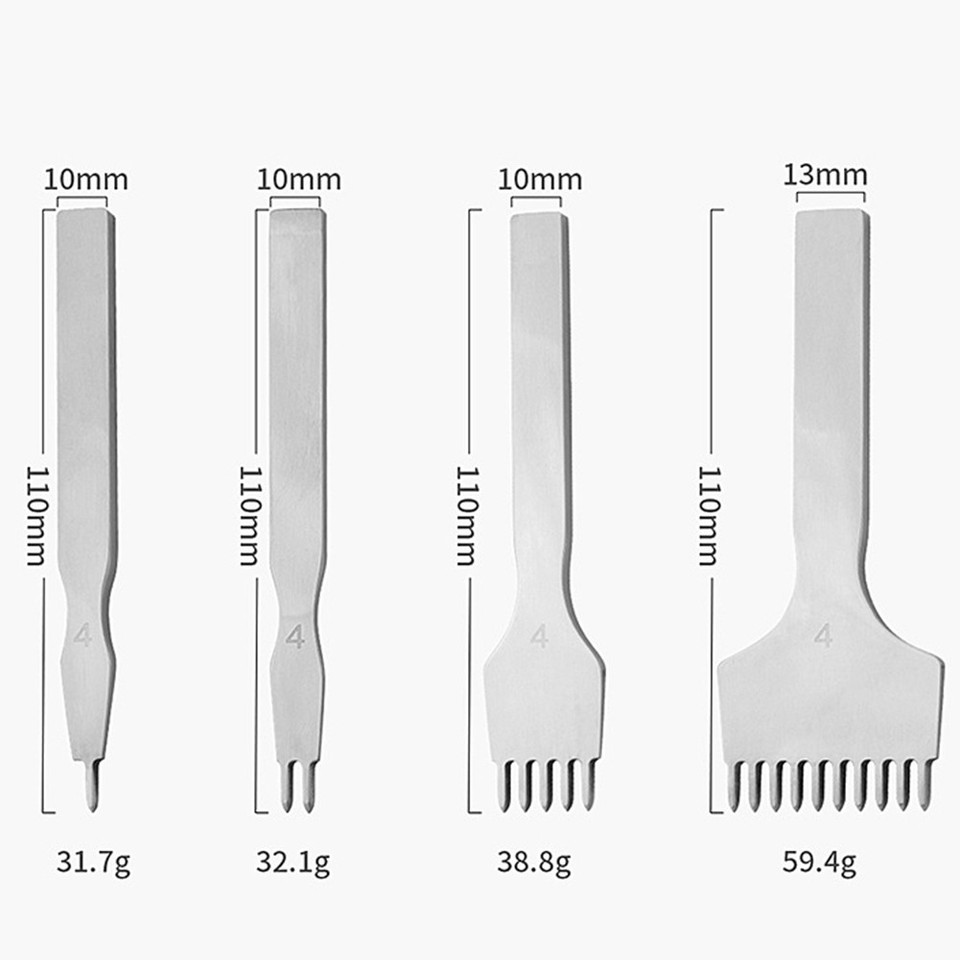 For Craft Projects Leather Chisel Die-steel Punching Tool Accurate Hole ...