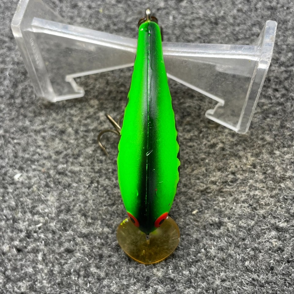 Bomber Model A 3a Vintage Screw Tail Crankbait Lure - FTB Fire Tiger ...