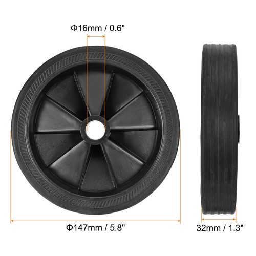 5.8" Universal Air Compressor Wheel with 0.6" Dia. Hole | eBay