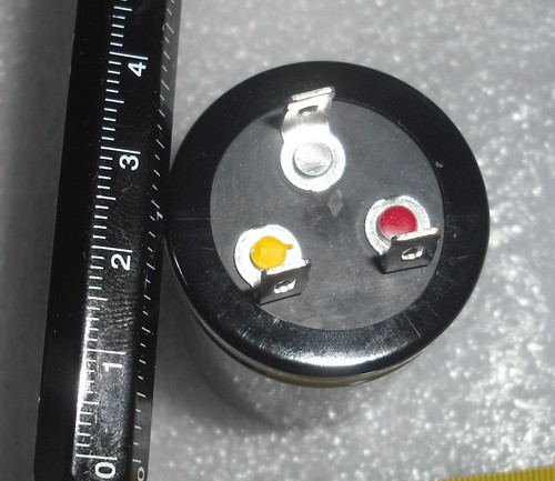 8+8uf 8uf+8uf 500v electrolytic capacitor 500 volt 35mm dual cap 8 uf ...