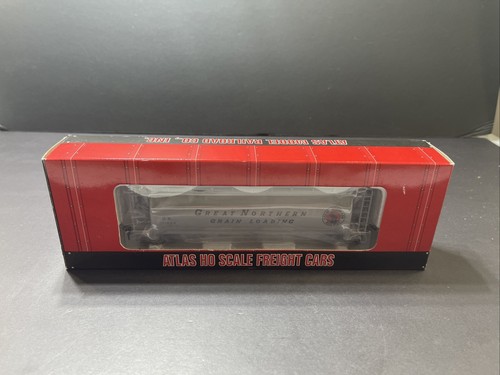 Atlas HO Scale GN Great Northern ACF 6 Bay Cylindrical Hopper Car ...