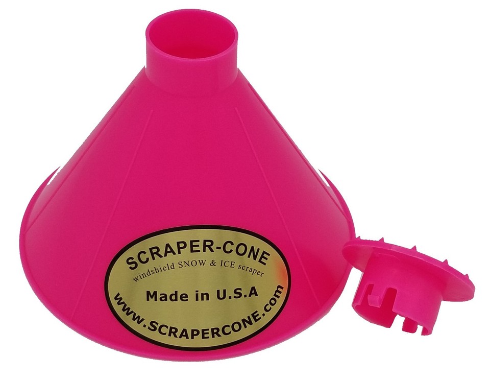 Scraper Cone Ice Scraper, Car windshield snow Scraper, Round shaped Ice ...